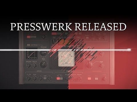 Introducing Presswerk, a dynamics processor from u-he