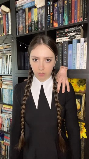 What Part Of My Face Says Talk To Me? None 😒 Classic Wednesday Addams Energy | Cosplay Shorts
