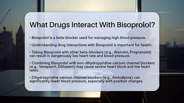 What Drugs Interact With Bisoprolol? - Hypertension Help Hub