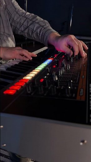 Roland Jupiter-X with Adam Berzowski #synthesizer #synth #synthwave #musicproduction #musiccreation