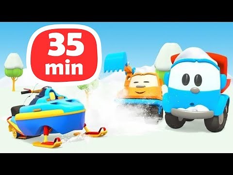 Все серии Грузовичок Лева мультсериал - Развивающие мультики для малышей