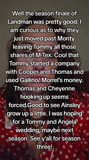 Landman Season 2 Finale Review and Season 3 Hopes