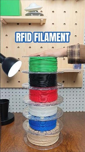 What's RFID filament? #creality #filament #3dprinting