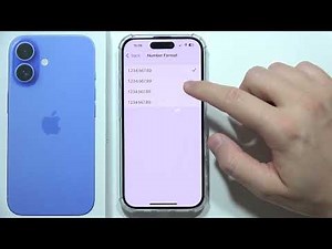 iPhone 16: How to Change Number Format