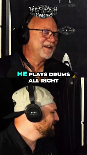 He DOES play drums! New building's finally open, but the old one was... intense. No AC in SC is brutal! #Drummer #StudioLife #NoAC #SouthCarolina #NewBuilding