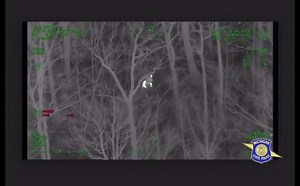 9.5K views · 173 reactions | via MSP: Trooper3 helped Lapeer County Sheriff’s deputies locate a man & his dog that had become lost deep in the state forest 11/26. | The Detroit Scanner | Facebook