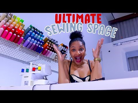 Dream sewing room tour! | Organization Ideas