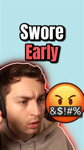 The Age You First Swore... #shorts