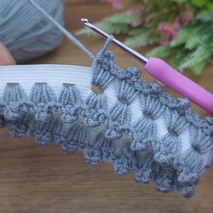 264K views · 1.4K reactions | wow!!! I made crochet hairband with button tire !!! Let's watch #crochet | Fashion World | Facebook