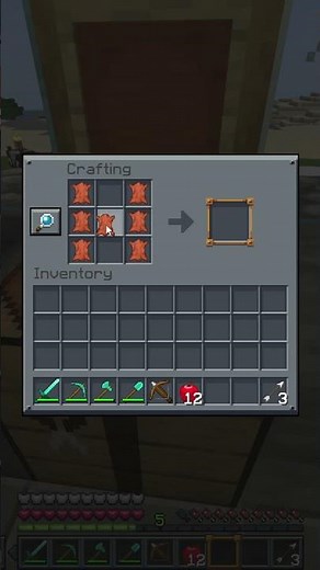 Minecraft Guide: How to craft Leather Horse Armor #shortvideo #minecraft #mctutorial #gaming