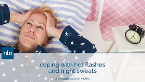 Hot flashes and night sweats are common symptoms of #menopause. Here are some tips that can help! | Menopause - NewLifeOutlook