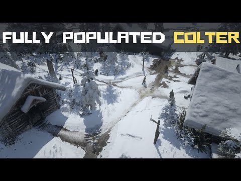 Fully Populated Colter | RDR2 Mod Showcase