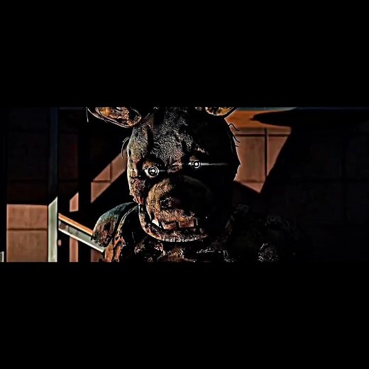 Springtrap X Puppet ☠️ | fnaf2 movie #fivenightsatfreddys