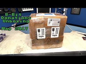 8-Bit Donation Unboxing May 2017