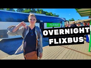 WE SPENT 15HRS ON A FLIXBUS IN EUROPE (Overnight bus Netherlands to Poznan, Poland)
