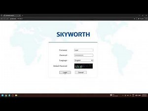 How Setup Wifi Name and Password and User Admin Password Skyworth GN630V For Converge