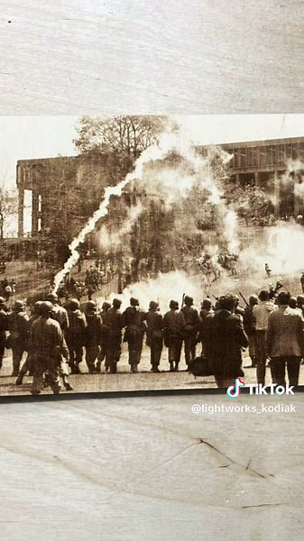 Everyone has a right to have their voice heard. #firstamendment #kentstate #columbiauniversity #emory #usc #fyp #waterjug