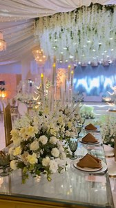 POV: Your minimalist reception 💍 | KDA Weddings and Event Services