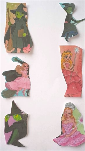 Wicked Glinda 2 x Paper Puzzle 2 #wicked #glinda #wicked #elphaba #trending #ytshorts