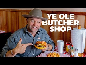 Ribeye Sandwiches 🥩 and Bison Burgers 🍔 at Ye Ole Butcher Shop - Plano, Texas