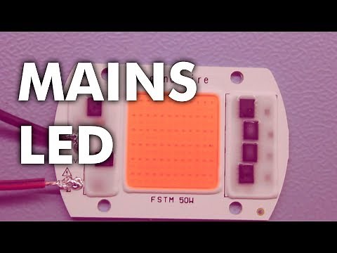 220V / 230V Mains Power Full Spectrum LED COB