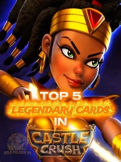 Top 5 Legendary Cards in Castle Crush | #castlecrush #castlecrushtop