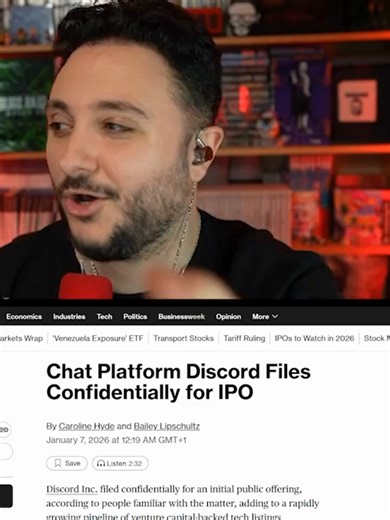 Discord se prepara para su salida a bolsa en secreto