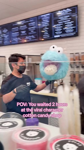 Detailed Cotton Candy Characters: Polar Playground Houston and Seattle