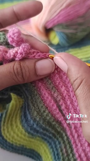 New Crochet Scarf Design 👉🏾Tuba Crochet YouTube #crocheting #crochetlove #handmade #handcraft #ganchillo #tejer #tejido #virka #scarf #howtocrochet #crochettutorial