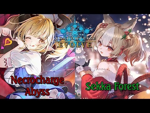 Shadowverse Evolve Locals Round 1: Necrocharge Abyss vs Sekka Forest