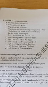 Differentiate between a hypothesis and a research question.... | Filo