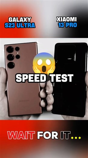 ☠️🔥 GALAXY S 23 ULTRA VS XIAOMI 13 PRO SPEED TEST!!
