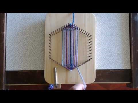 How To Weave on the TURTLE Loom™, Using Only One Hand