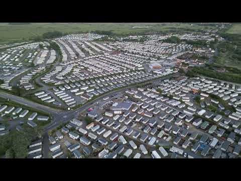 Drone Footage of Beachside Holiday Park & Holiday Resort Unity in Brean Burnham-on-Sea