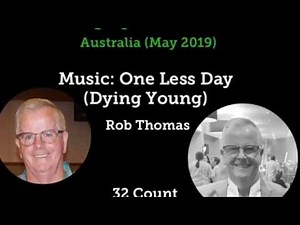 One Less Day Line Dance - Tom Glover
