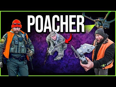 Caught Him Red-Handed: Thermal Drone Captures Poacher Trespassing on My Land!