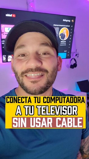 Así puedes conectar tu Computadora a tu Televisor sin usar Cable. #tv #conectar #televisor #SmartView #tips #phone #hacks #trendingreels #trend #trendingvideo #technology #Tecnologia | George Fattal