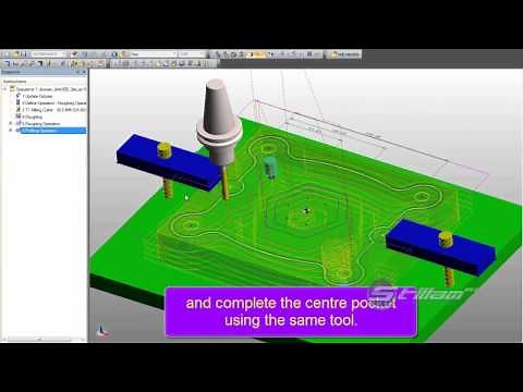 Edgecam 2.5D milling from Wireframe Geometry