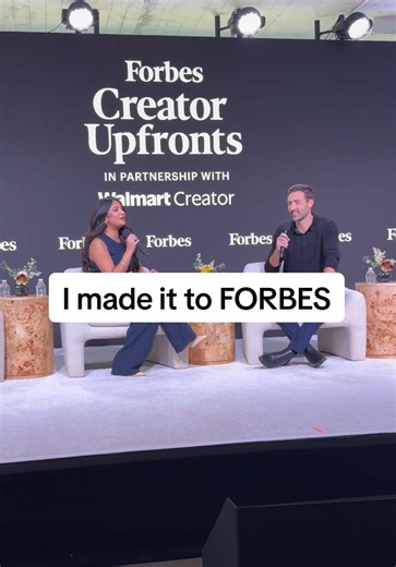 Experiencia increíble con Forbes y Walmart Creator