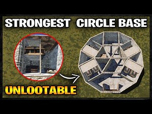 The STRONGEST Circle Base Design I HAVE EVER RAIDED | Rust Raid Diary 3