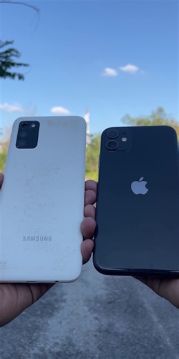 Apple iPhone 11 vs Samsung Galaxy A02s Camera Test