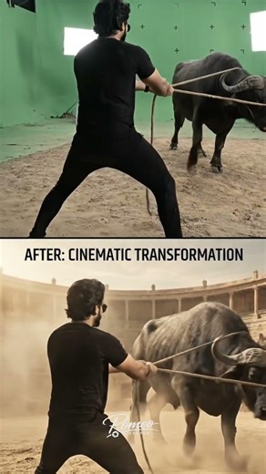 VFX Breakdown: Before & After | AI Generated Cinematic Shot | Educational Purpose