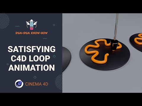 Satisfying Loop Animation Cinema 4D Tutorial