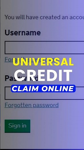 Universal Credit Explained #shorts #universalcredituk #onlineaccount #claim
