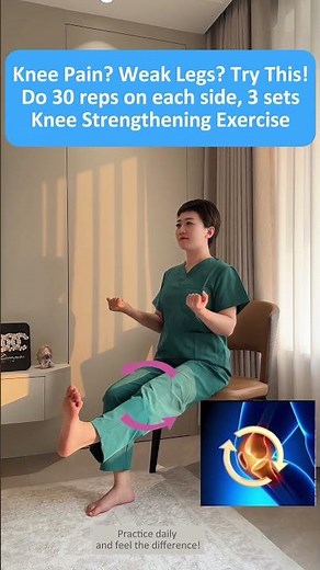 Knee Pain and Weak Legs? This Simple Daily Knee Exercise Can Help You Feel Stronger