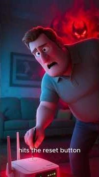 When the Wi-Fi Fights Back 😱 #shorts #welcometonowhere #disney #movie #horrorcomedy
