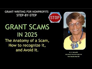 GRANT SCAMS IN 2025 AND FRAUD ALERTS