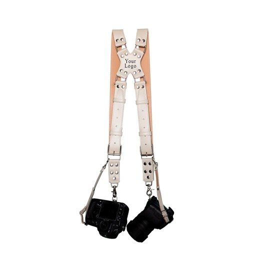 Personalized Leather Dual Camera Strap Harness: Photographer Gift - Etsy
