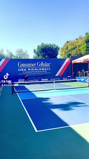 Two thoughts…1) that backhand down-the-line floater by JW is nasty and 2) every point should require a tennis slide by law. 👮🏻‍♂️ #pickleball | The Kitchen - Pickleball