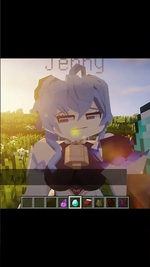 Jenny 3D Mod Minecraft Visual Upgrade Review #shorts
